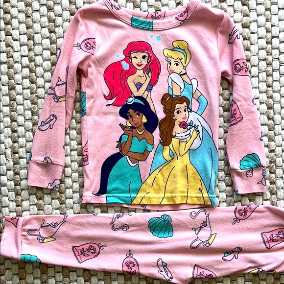 Disney | Pajamas | Disney Princess Pink Pajamas | Poshmark